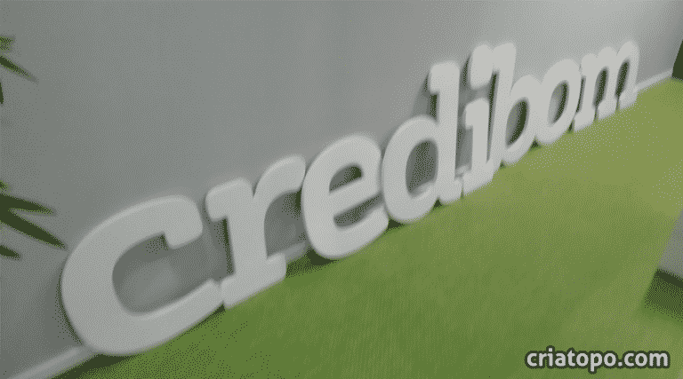 Logotipo corte em PVC Credibom - Criatopo Publicidade Lda